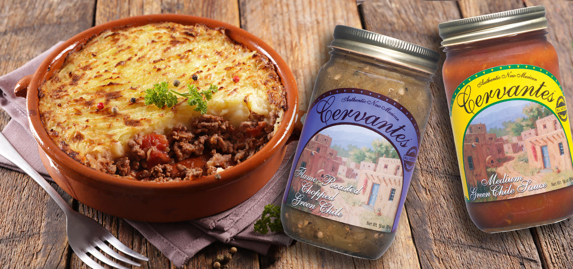 Celebrate Your Spicy Green Chile Irish Shepard's Pie – Cervantes Salsa ...